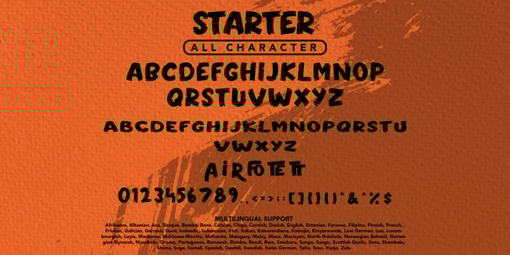 Starter Font | Webfont & Desktop | MyFonts