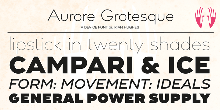 Aurore Grotesque Font | Webfont & Desktop | MyFonts
