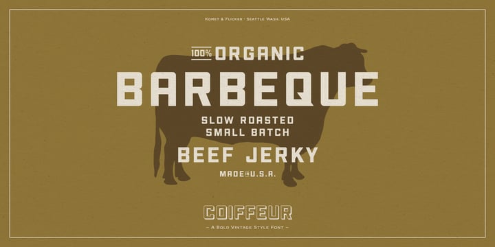 Coiffeur Font | Webfont & Desktop | MyFonts