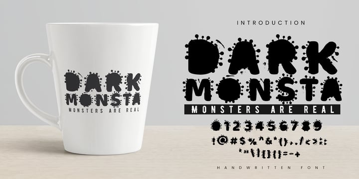 Dark Monsta Font | Webfont & Desktop | MyFonts
