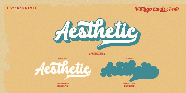 Vintage Lander Font | Webfont & Desktop | MyFonts