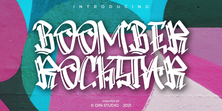 Boomber Rockstar Font | Webfont & Desktop | MyFonts