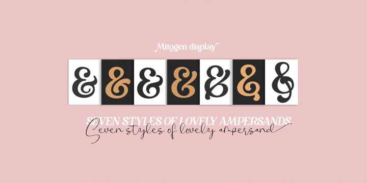 Mitogen Display Font | Webfont & Desktop | MyFonts
