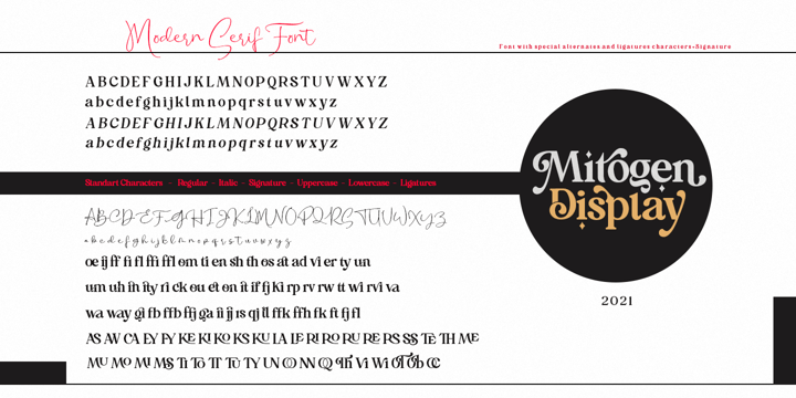 Mitogen Display Font | Webfont & Desktop | MyFonts
