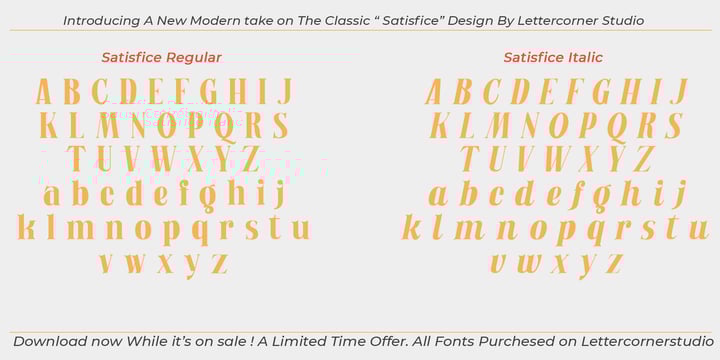 Satisfice Font | Webfont & Desktop | MyFonts