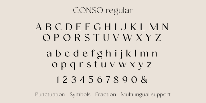 Conso Font | Webfont & Desktop | MyFonts