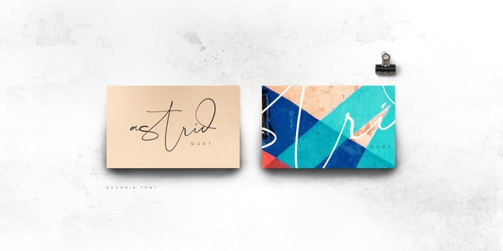 Georgia Script Font | Webfont & Desktop | MyFonts