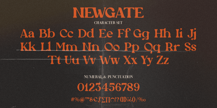 Newgate Font | Webfont & Desktop | MyFonts