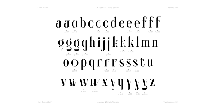 AO Hyperion Font | Webfont & Desktop | MyFonts