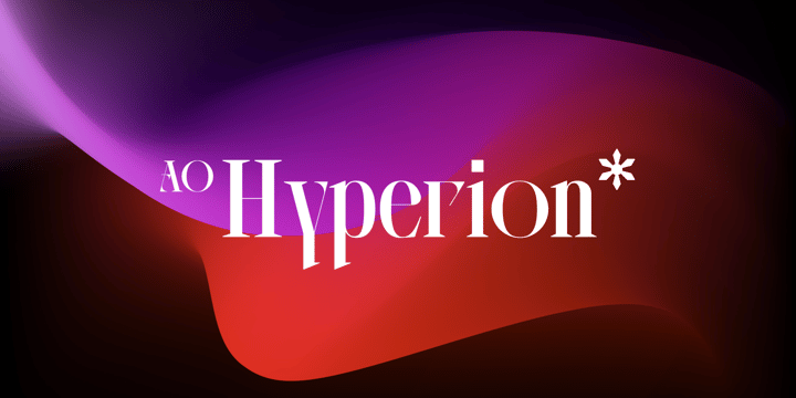 AO Hyperion Font | Webfont & Desktop | MyFonts