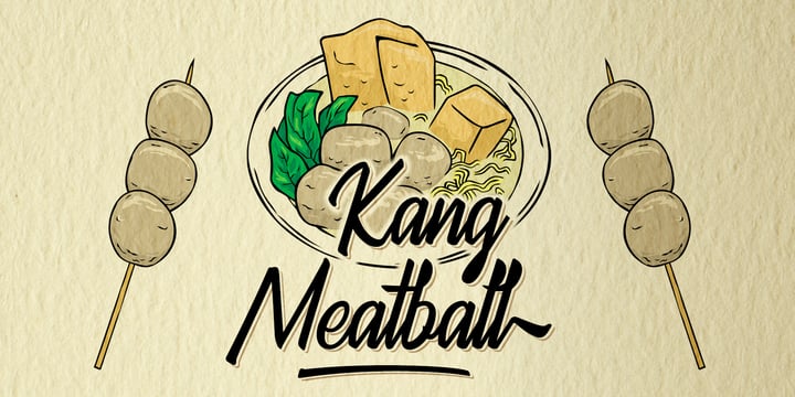 Kang Meatball Font | Webfont & Desktop | MyFonts