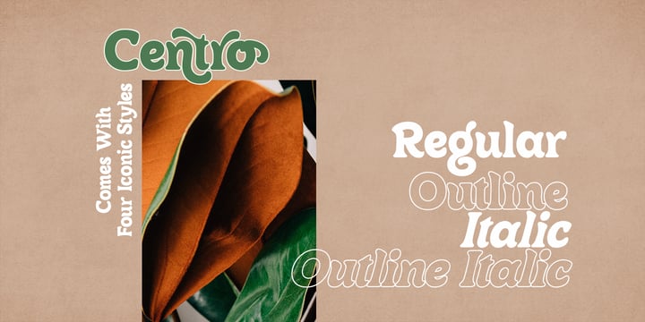 Centrio Typeface Font | Webfont & Desktop | MyFonts