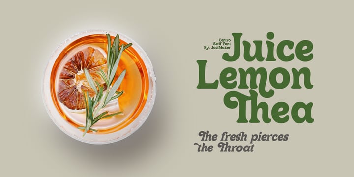 Centrio Typeface Font | Webfont & Desktop | MyFonts