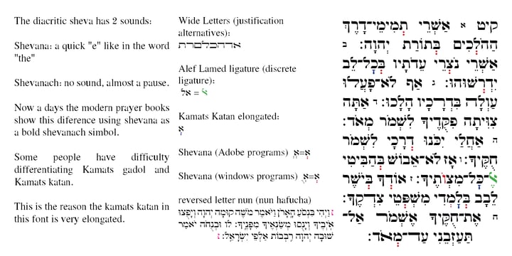 Hebrew Marge Tanach Font | Webfont & Desktop | MyFonts