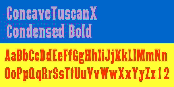 Concave Tuscan X Font | Webfont & Desktop | MyFonts