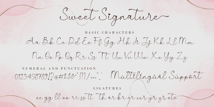 Sweet Signature Font | Webfont & Desktop | MyFonts