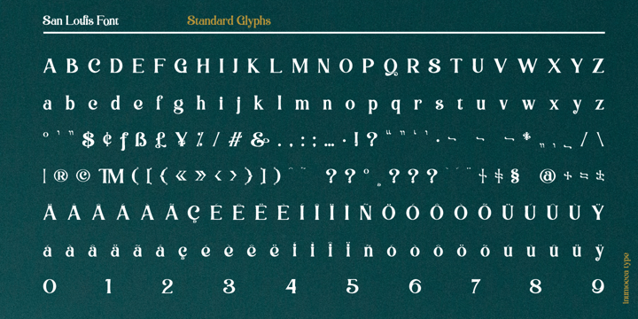 San Louis Font | Webfont & Desktop | MyFonts
