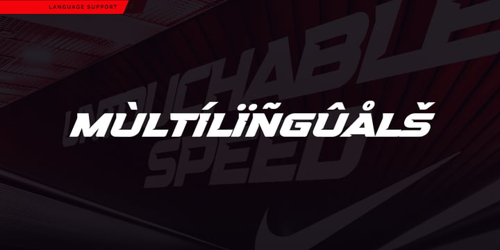 Speed Font | Webfont & Desktop | MyFonts