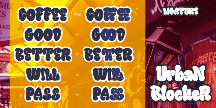 Urban Blocker Font | Webfont & Desktop | MyFonts