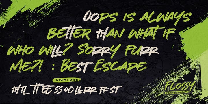 Flossy Font | Webfont & Desktop | MyFonts