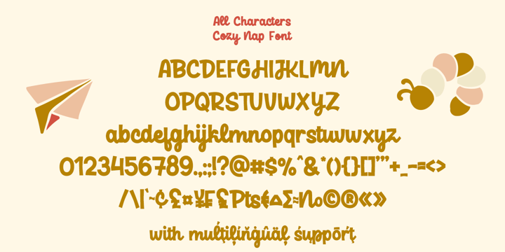 Cozy Nap Font | Webfont & Desktop | MyFonts