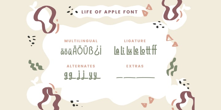 Life Of Apple Font | Webfont & Desktop | MyFonts