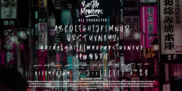 Bastille Members Font | Webfont & Desktop | MyFonts