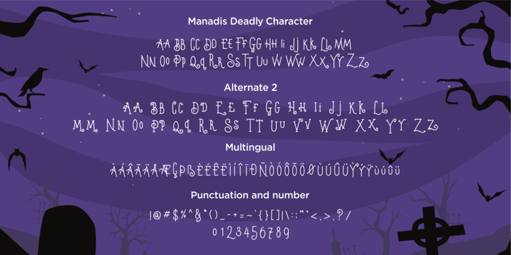 Manadis Deadly Font | Webfont & Desktop | MyFonts