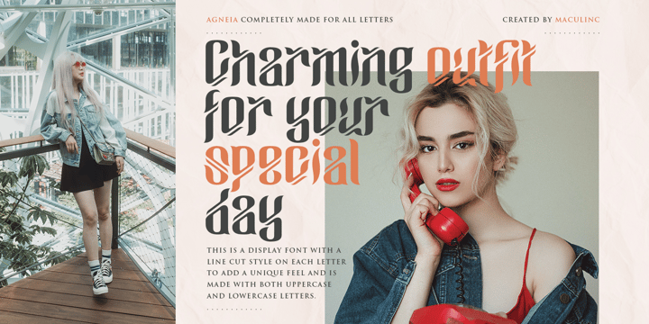 Agneia Font | Webfont & Desktop | MyFonts