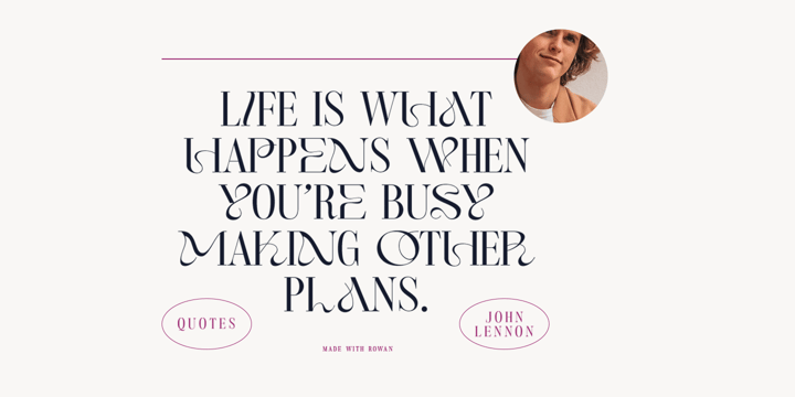 Rowan Font | Webfont & Desktop | MyFonts