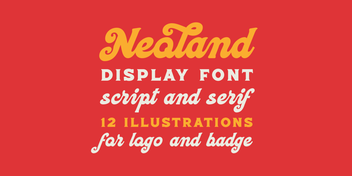 Neoland Font | Webfont & Desktop | MyFonts
