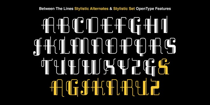 Between The Lines BF Font | Webfont & Desktop | MyFonts