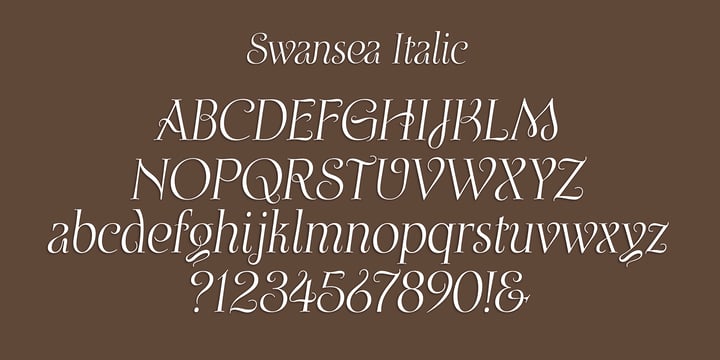 Swansea Font | Webfont & Desktop | MyFonts