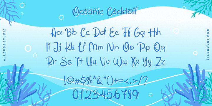 Oceanic Cocktail Font | Webfont & Desktop | MyFonts