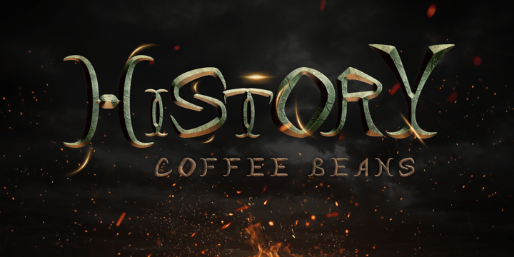 Coffee Beans Font | Webfont & Desktop | MyFonts