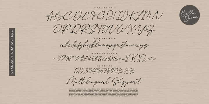 Bella Donna Font | Webfont & Desktop | MyFonts