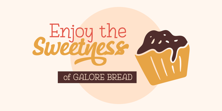 Galore Snack Font | Webfont & Desktop | MyFonts