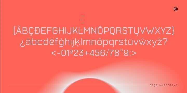 Argo Supernova Font | Webfont & Desktop | MyFonts
