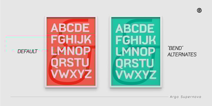 Argo Supernova Font | Webfont & Desktop | MyFonts