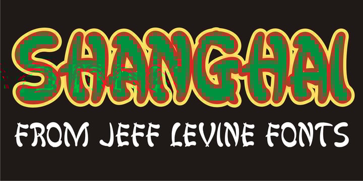 Shanghai JNL Font | Webfont & Desktop | MyFonts