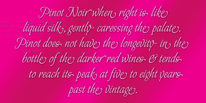 Pinot Noir Font | Webfont & Desktop | MyFonts