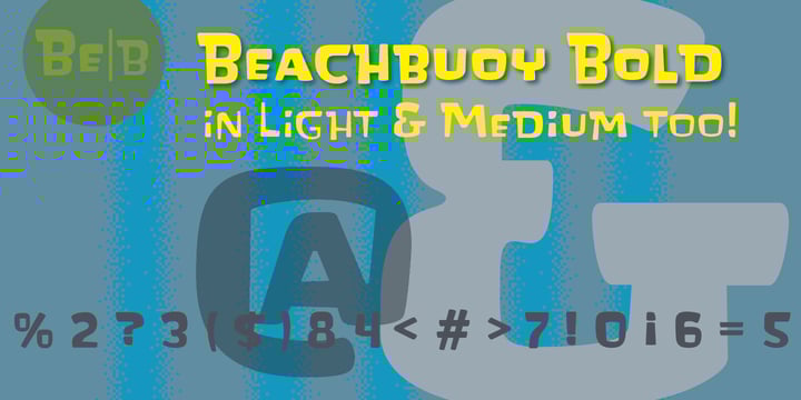 Beachbuoy Font | Webfont & Desktop | MyFonts