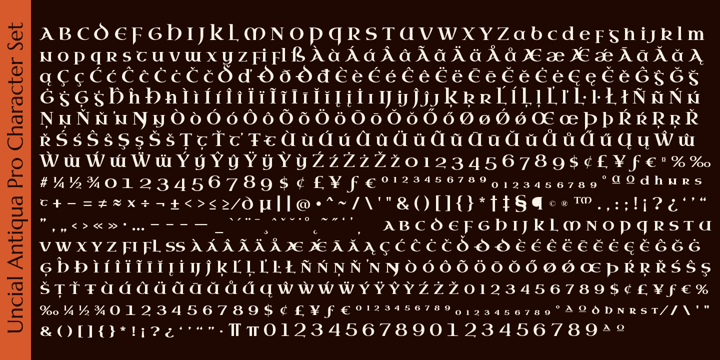 Uncial Antiqua Pro Font | Webfont & Desktop | MyFonts