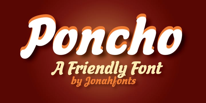 Poncho Font | Webfont & Desktop | MyFonts