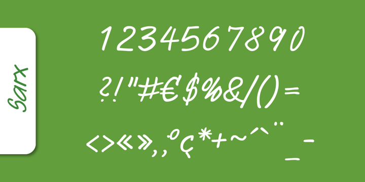 Sarx Handwriting Pro Font | Webfont & Desktop | MyFonts