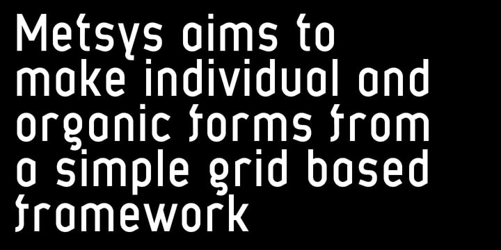 Metsys Font | Webfont & Desktop | MyFonts