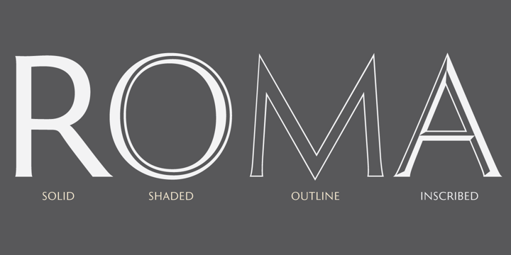 Roma Font | Webfont & Desktop | MyFonts