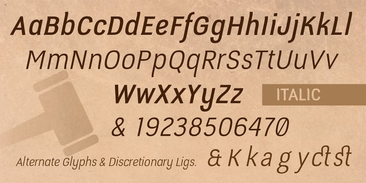 Gavel Font | Webfont & Desktop | MyFonts