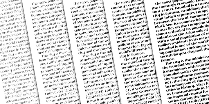 Istanbul Type Font | Webfont & Desktop | MyFonts