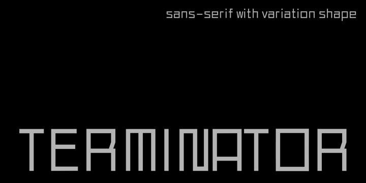 Terminator Font | Webfont & Desktop | MyFonts